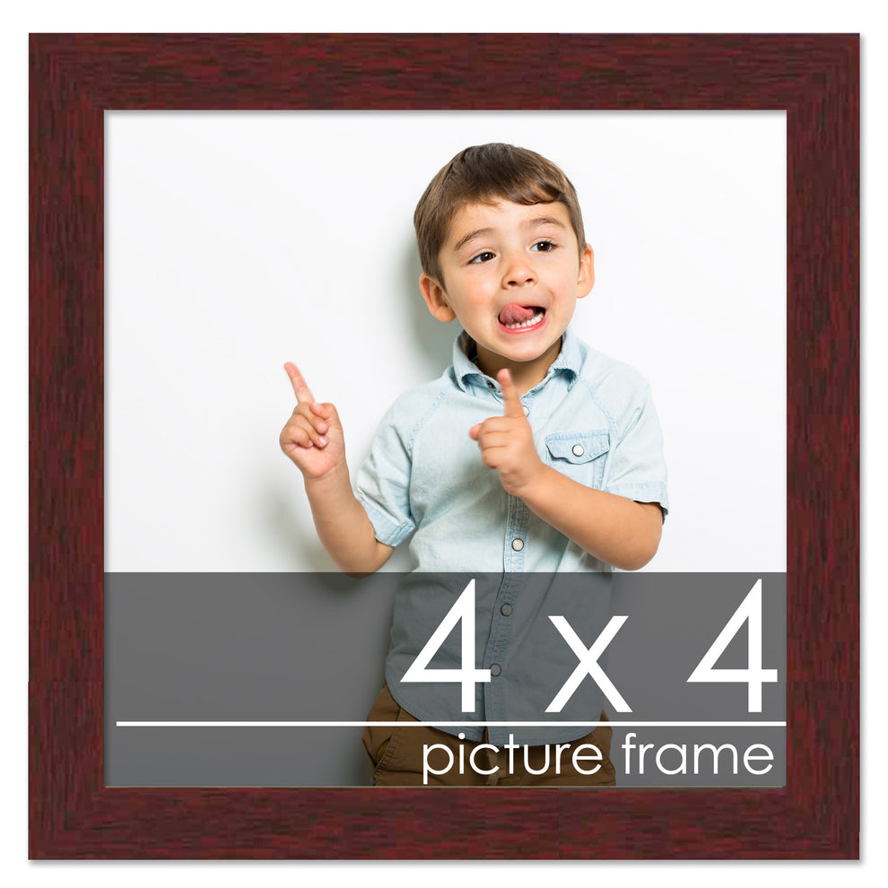Traditional Mahogany Wood Picture Frame – Poster Palooza | Custom ...
